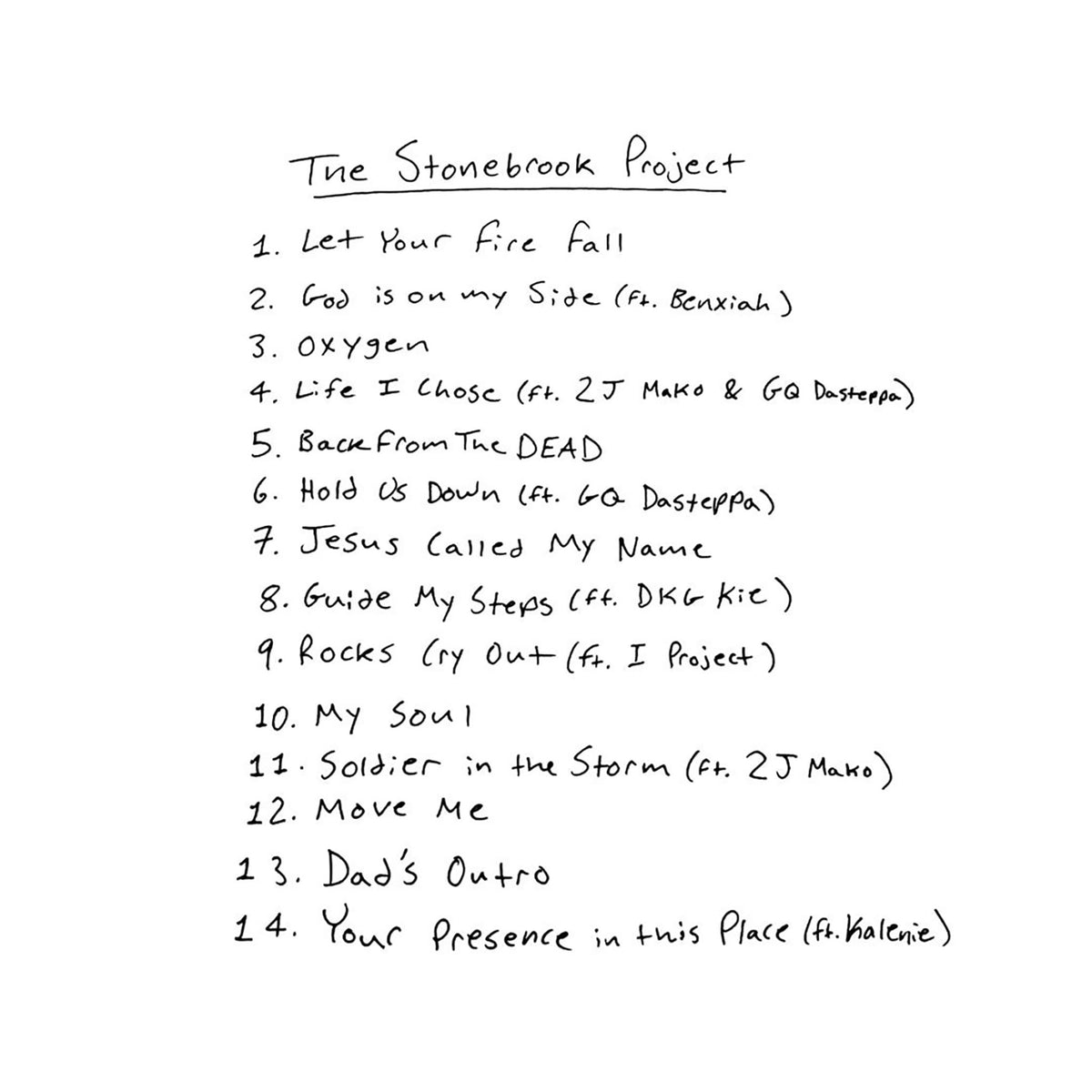 ‘The Stonebrook Project’ - Limited Edition (CD) – We Follow Jesus